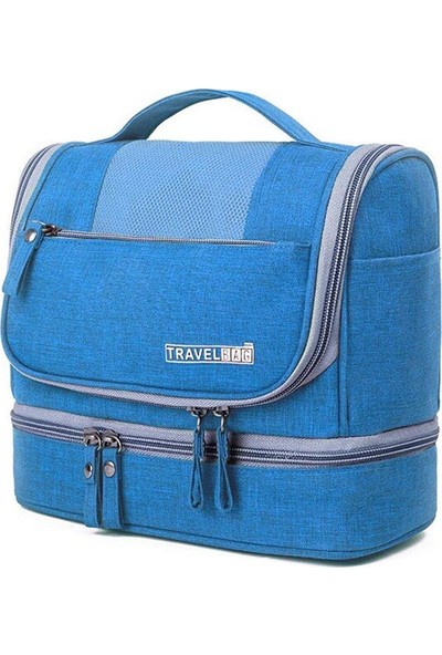 İyi Çanta Kanca ile Yüksek Kapasiteli Kozmetik Çanta Seyahat Su Geçırmez Tuvalet Organizatör Çanta Kadın Yıkama Makyaj Çantası (Yurt Dışından)