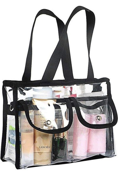 İyi Çanta Moda Kozmetik Çantası Kadın Seyahat Şeffaf Makyaj Aracı Organizatör Çanta Yıkama Çanta Tuvalet Depolama Omuz Crossbody Çanta (Yurt Dışından) İyi Çanta Moda Kozmetik Çantası Kadın Seyahat Şeffaf Makyaj Aracı Organizatör Çanta Yıkama Çanta Tuvalet Depolama Omuz Crossbody Çanta (Yurt Dışından)