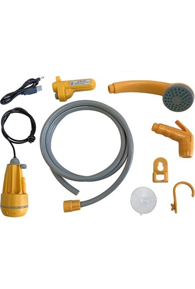 Euro Trail USB Şarj Edilebilir Dış Duş (12V)