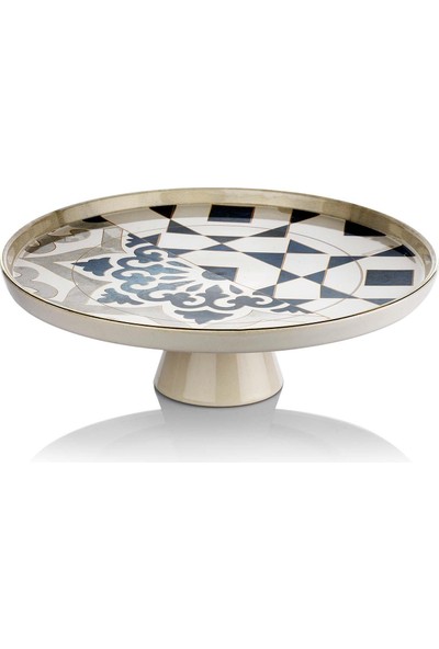 Schafer Hıstory A Kek Servisi 29 cm 1 Parça Mavi Schafer Hıstory A Kek Servisi 29 cm 1 Parça Mavi