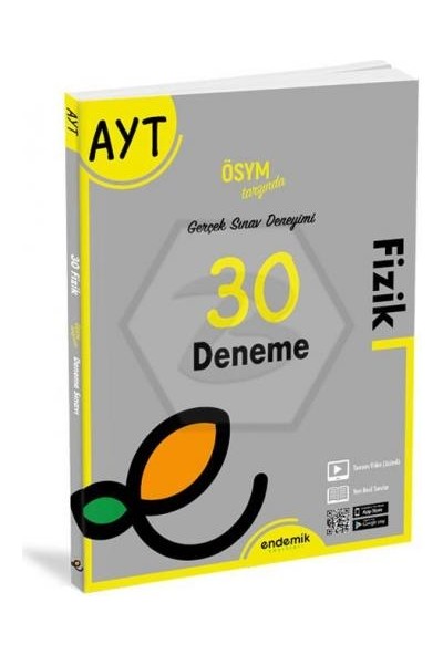 Endemik Yayınları 2022 Ayt Fizik 30 Deneme Sınavı Endemik Yayınları 2022 Ayt Fizik 30 Deneme Sınavı