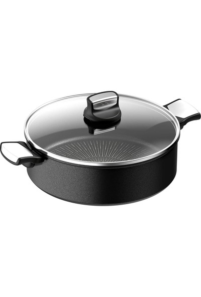Tefal Titanyum 6x Unlimitedone Kısa Tencere Indüksiyon Tabanlı 28 cm Tefal Titanyum 6x Unlimitedone Kısa Tencere Indüksiyon Tabanlı 28 cm