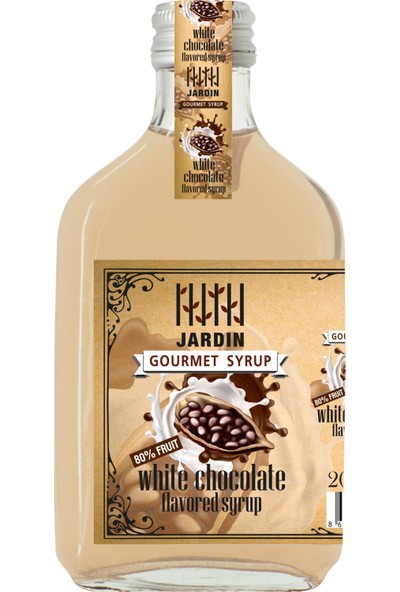 Jardin Beyaz Çikolata Aromalı Şurup 200 ml