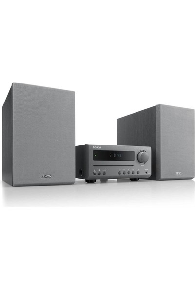 Denon D-T1 30W Grey Bluetooth CD Player Mikro Müzik Sistemi Denon D-T1 30W Grey Bluetooth CD Player Mikro Müzik Sistemi