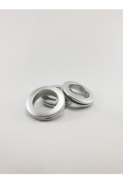 Etab Decoring & Mataflon Perde Kapsül Halka - Mat Gümüş