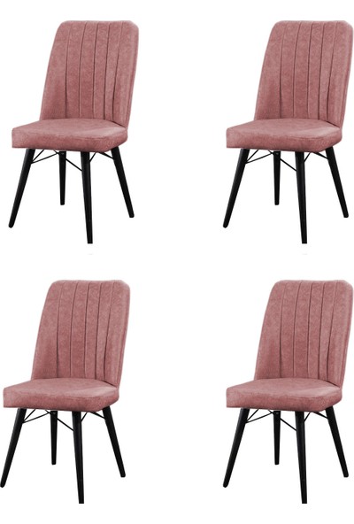 Uzel Mutfak Sandalyesi 4 Adet Kare Gold Siyah Gürgen Ayaklı Sandalye Nubuk Uzel Mutfak Sandalyesi 4 Adet Kare Gold Siyah Gürgen Ayaklı Sandalye Nubuk