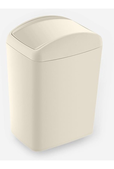 Sadık Plastik Smartware Soft Çöp Kutusu-5 Lt Krem Sadık Plastik Smartware Soft Çöp Kutusu-5 Lt Krem