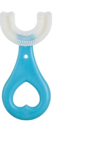 Lyra Professional U Şeklinde Pratik Çocuk Diş Fırçası 3-6 Yaş Mavi