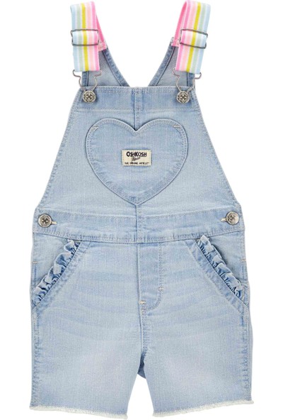 Oshkosh Küçük Kız Çocuk Bahçıvan Şort - Pw 2H238110