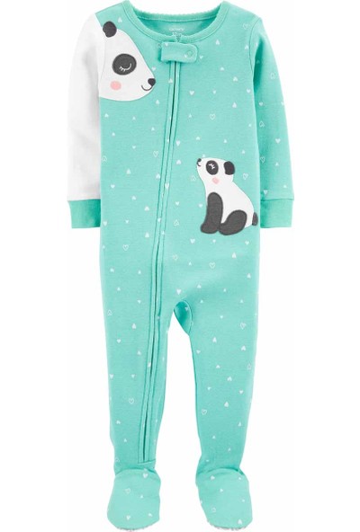 Carter's Carters Kız Bebek Tekli Pijama Tulum 1I499210 Carter's Carters Kız Bebek Tekli Pijama Tulum 1I499210