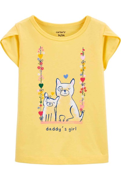 Carter's Carters Küçük Kız Çocuk Tshirt - Pw 2K350810