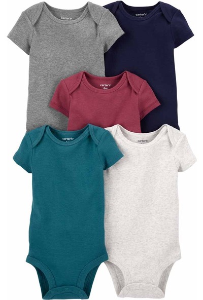 Carter's Carters Layette Erkek Bebek 5'li Body 1L765410 Carter's Carters Layette Erkek Bebek 5'li Body 1L765410