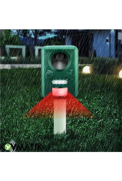 Kovmatik Güneş Enerjili Çoklu Fonksiyonlu Fare, Kuş, Kedi, Köpek Kovucu