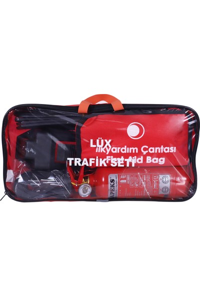 Adıfeks Tüvtürk Uyumlu Çantalı Lüx Trafik Seti