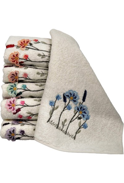 30 x 50 Cm. Mine - Karanfil Desen 3 Boyutlu Mutfak Havlusu