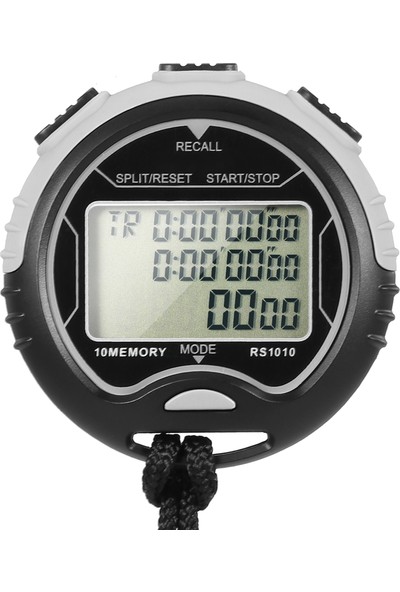 Gahome Profesyonel Dijital Kronometre Zamanlayıcı Su Geçirmez (Yurt Dışından)