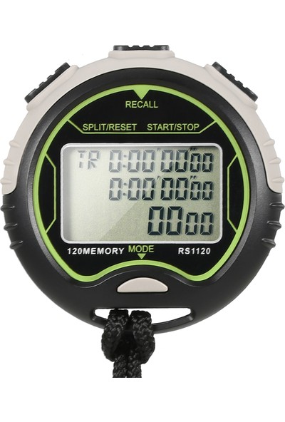 Gahome Profesyonel Dijital Kronometre Zamanlayıcı Su Geçirmez (Yurt Dışından)