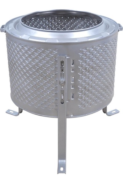 X-Perk Dış Mekan Bahçe Şöminesi Ateş Çukuru Gri X-Perk Dış Mekan Bahçe Şöminesi Ateş Çukuru Gri