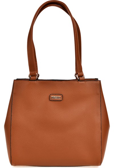 Aqua Di Polo 1987 APC-C1121 Taba Kadın El Çantası