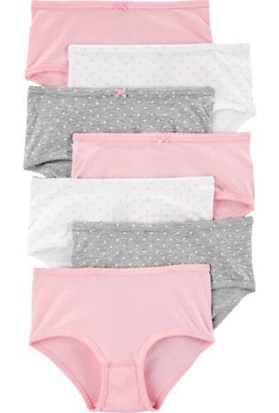 Carter's Kız Çocuk 7'li Külot 3H741910