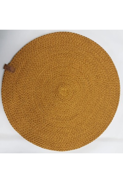 Layka Home Hardal Sarı Hasır Örgü Bambu Amerikan Servis Supla Layka Home Hardal Sarı Hasır Örgü Bambu Amerikan Servis Supla