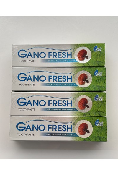 Gano Fresh Diş Macun 4 Adet Gano Fresh Diş Macun 4 Adet