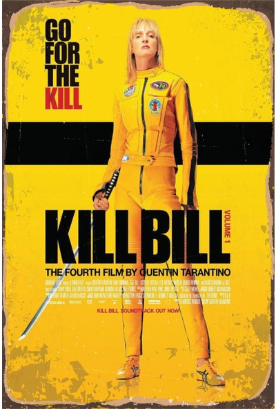 Marple's Kill Bill Ahşap Rustik Poster 3 Marple's Kill Bill Ahşap Rustik Poster 3