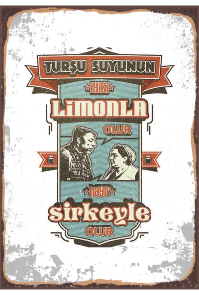 Marple's Neşeli Günler Retro Vintage Ahşap Poster Marple's Neşeli Günler Retro Vintage Ahşap Poster