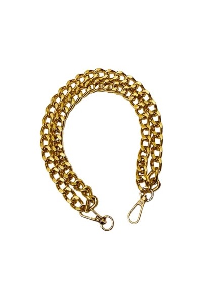 Sürmeli Tasma Yavru Köpek Kolyesi 35 cm Çift Sıra Ayarlanabilir