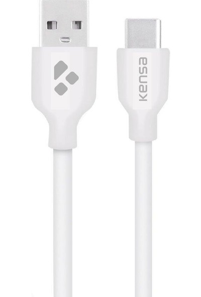 Kensa DK-152 1.0m 2.1A Typ-C USB Kablo Kensa DK-152 1.0m 2.1A Typ-C USB Kablo
