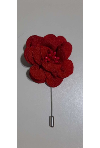 İmren Aksesuar Gül Iğeli Boncuklu Broş