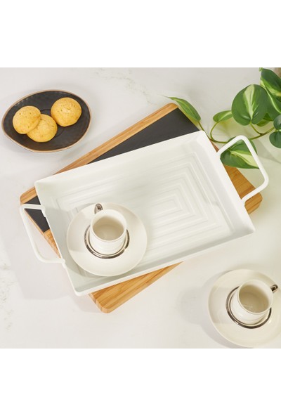 Karaca Neoteric Beyaz Tepsi - S