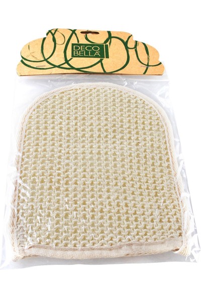 Decobella Decobella Sisal Havlu Eldiven Banyo ve Duş Aksesuarları