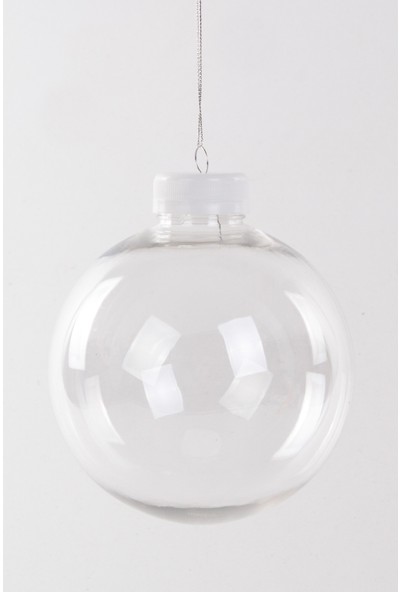Kullan At Market Şeffaf Açılabilir Top Süs 13CM 1 Adet