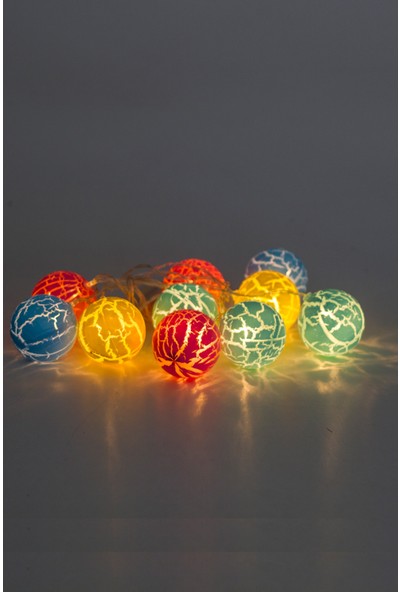 Kullan At Market Pilli Top LED Işık Renkli 1,8m 10LU Kullan At Market Pilli Top LED Işık Renkli 1,8m 10LU