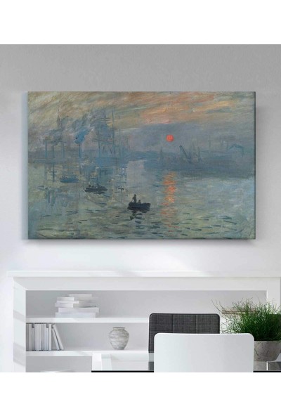 Stella Store Claude Monet - Gün Doğumu Kanvas Tablo