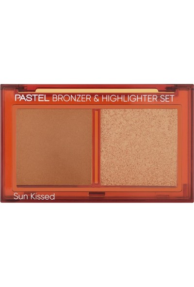 Pastel Profashion Bronzer & Highlighter Set Sun Kissed No:02 Tan Bronze & Soft Glow Bronzer Pastel Profashion Bronzer & Highlighter Set Sun Kissed No:02 Tan Bronze & Soft Glow Bronzer