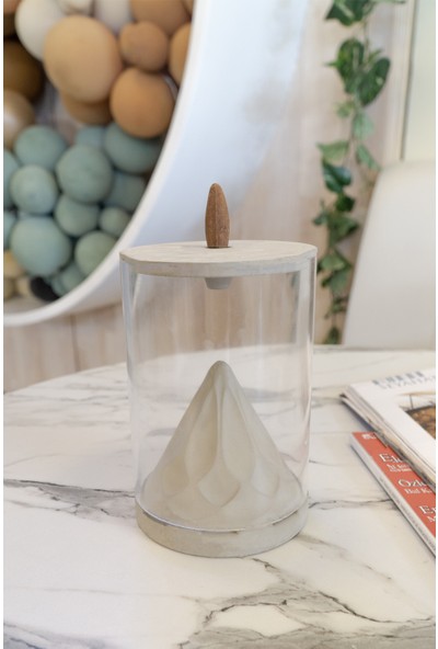 Ayveda Home Geri Akış Backflow Beton Tütsülük TTSU1001 Ayveda Home Geri Akış Backflow Beton Tütsülük TTSU1001