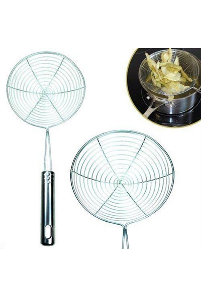 Mutfak Kullanışlı Süzgeç Tel Kevgir 12 cm Mutfak Kullanışlı Süzgeç Tel Kevgir 12 cm