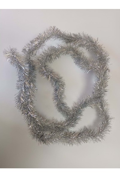 Organizasyon Pazarı 2 mt Gümüş Renk Yılbaşı Süsü Ince Sim Yılbaşı Simi Organizasyon Pazarı 2 mt Gümüş Renk Yılbaşı Süsü Ince Sim Yılbaşı Simi