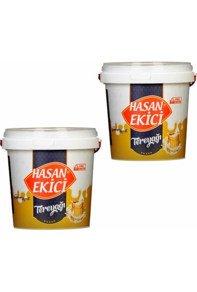 Hasan Ekici Bakraç Tereyağ 900 gr x 2 Hasan Ekici Bakraç Tereyağ 900 gr x 2
