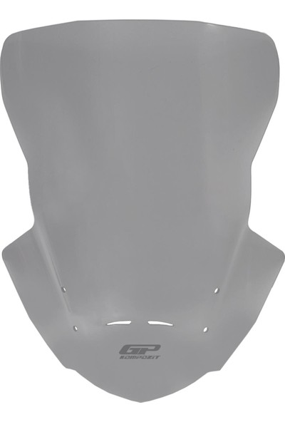 Gp Kompozit Honda Nc 700 X / 750 X 2012-2015 Uyumlu Ön Cam Füme 48 Cm