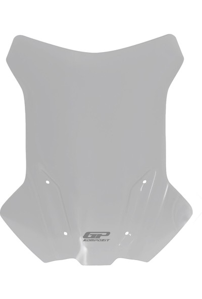 Gp Kompozit Ktm 250 / 390 Adventure 2020-2021 Uyumlu Ön Cam Füme 49 Cm