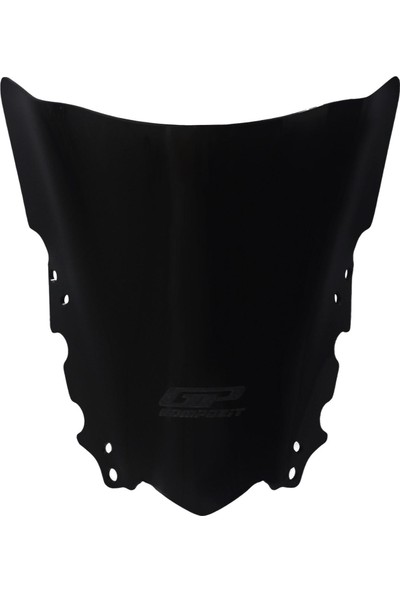 Gp Kompozit Yamaha R25 2015-2018 Uyumlu Ön Cam Siyah 30 Cm