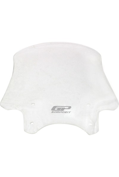 Gp Kompozit Honda Cb 125/250 R 2018-2020 Uyumlu Tur Camı Şeffaf 49 Cm