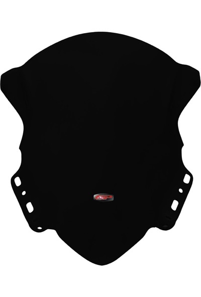 Gp Kompozit Kawasaki Ninja 250 Sl 2015 - 2016 Uyumlu Ön Cam Siyah 30 Cm