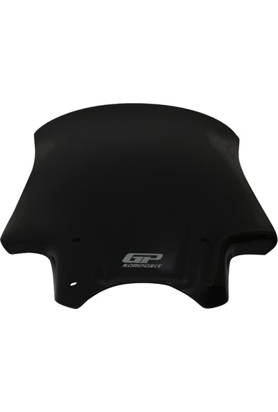 Gp Kompozit Honda Cb 125/250 R 2018-2020 Uyumlu Tur Camı Siyah 49 Cm