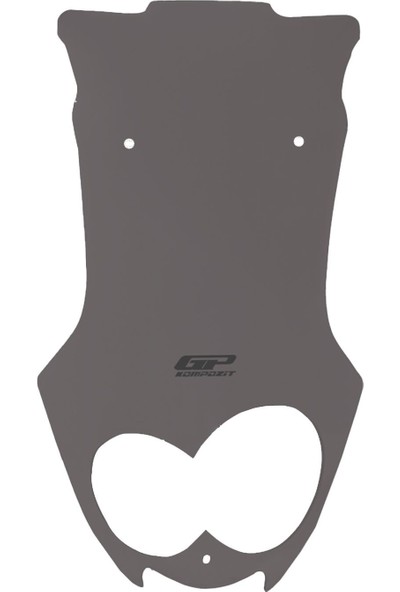 Gp Kompozit Honda Crf 250 Rally 2017-2020 Uyumlu Ön Cam Füme 59 Cm