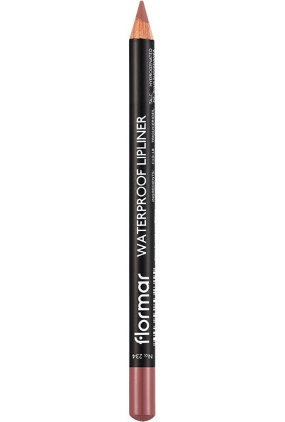 Flormar Waterproof Lipliner Dudak Kalemi 234 Vanilla Soufle Flormar Waterproof Lipliner Dudak Kalemi 234 Vanilla Soufle