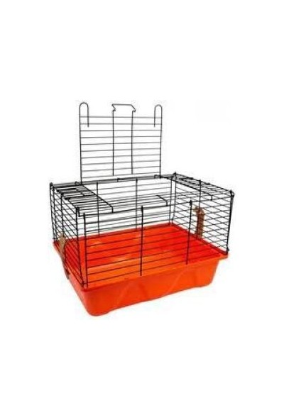 OEM Tavşan Kafesi Turuncu